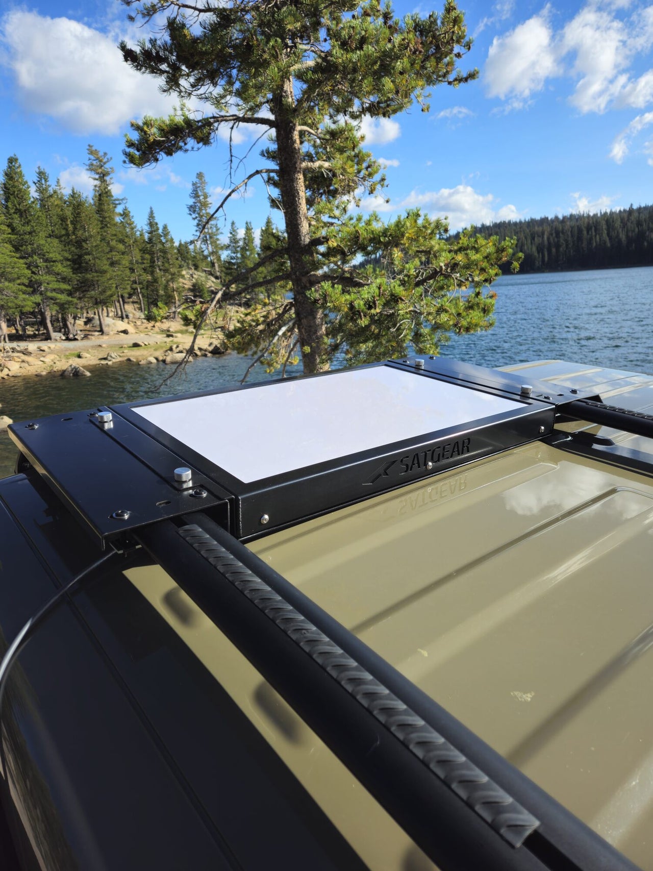 SATGEAR PC3 - Protective Case with Cross Bar Roof Rack Mount for Gen 3 ...